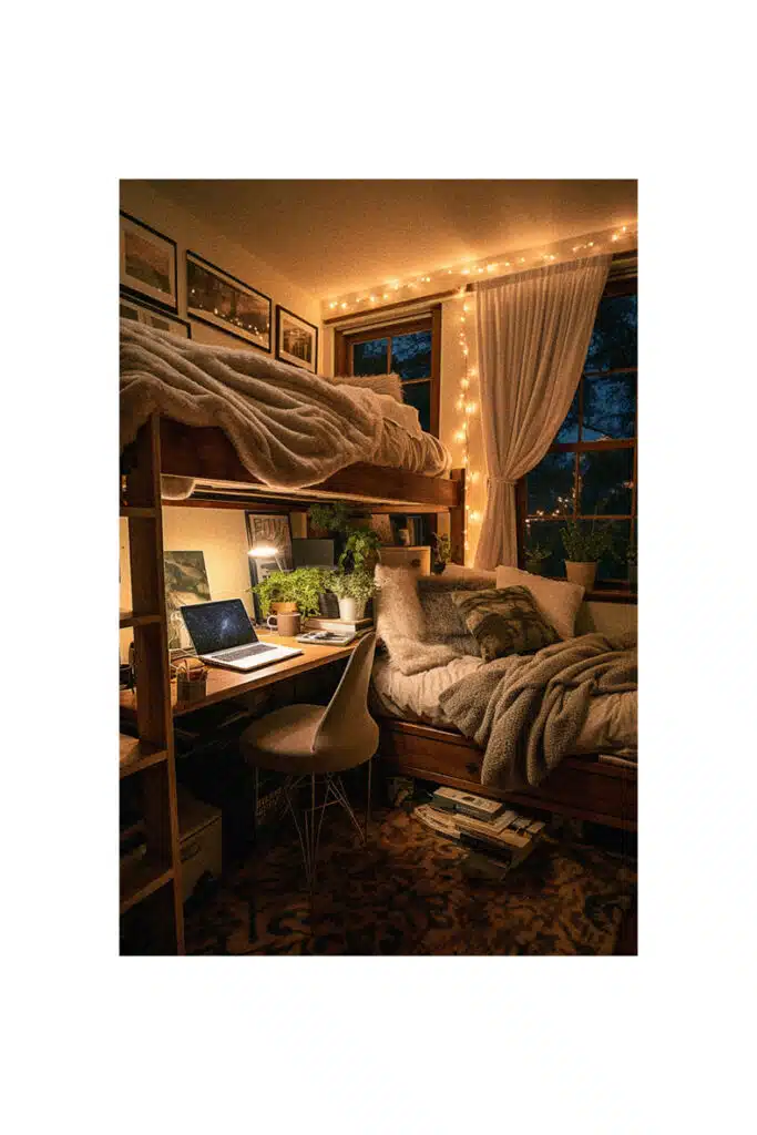 Create College Chic Cozy Dorm Room Ideas Quiet Minimal